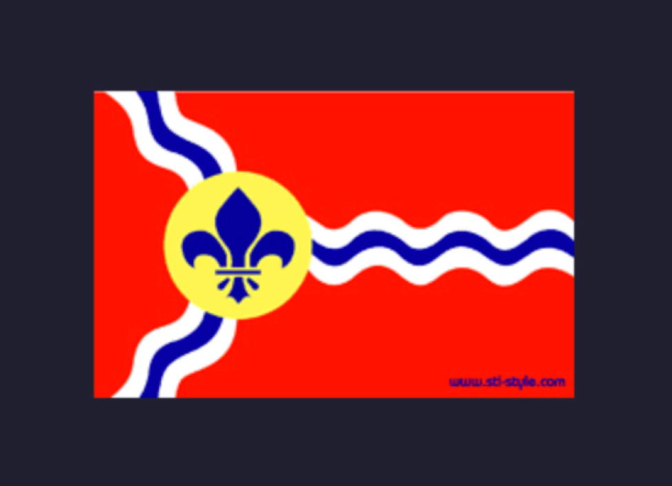 Sticker - STL Flag – Johnnie Brocks
