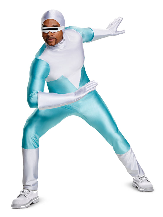 Men's Deluxe Frozone Costume Incredibles – Johnnie Brocks