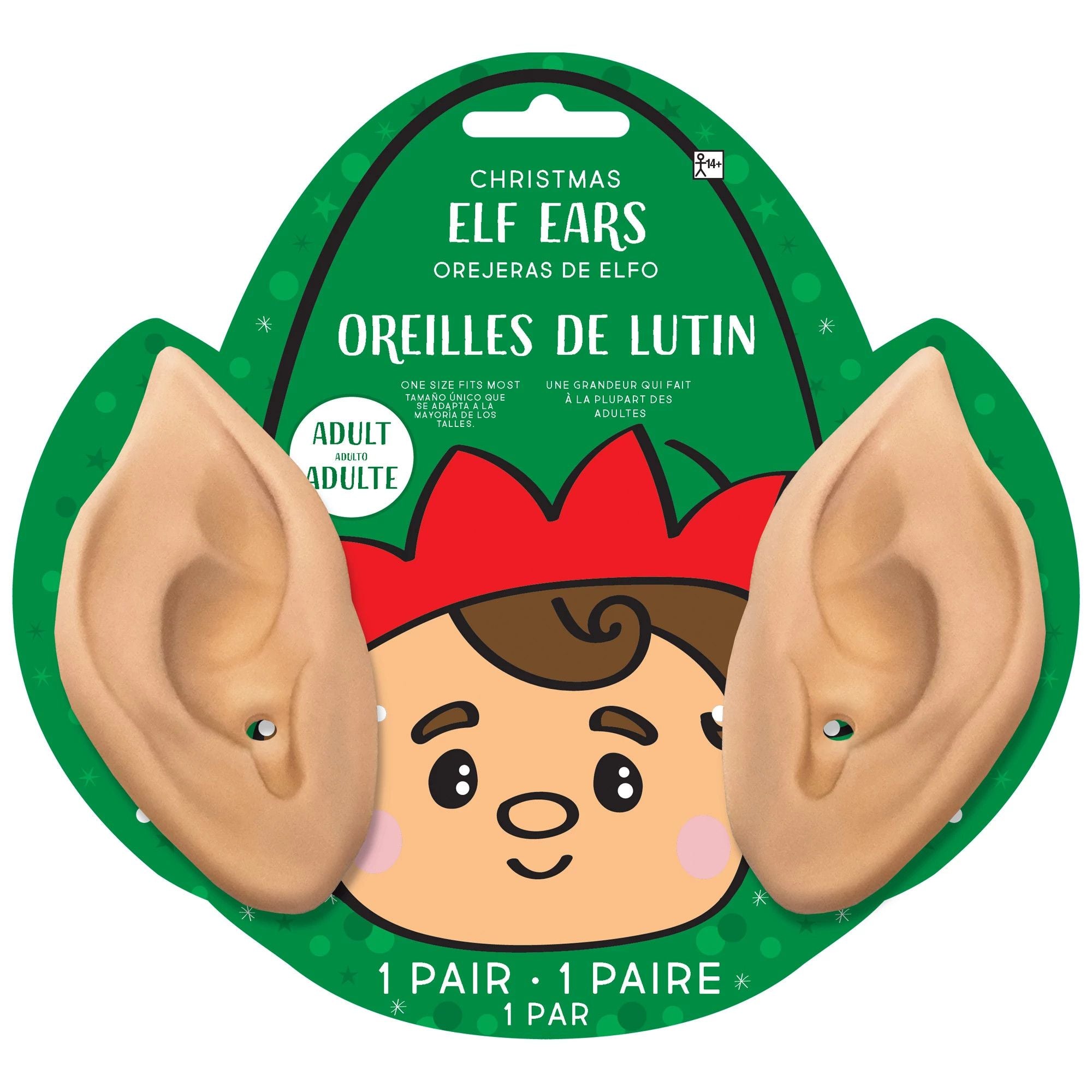 Plastic Elf Ears: Tan – Johnnie Brocks